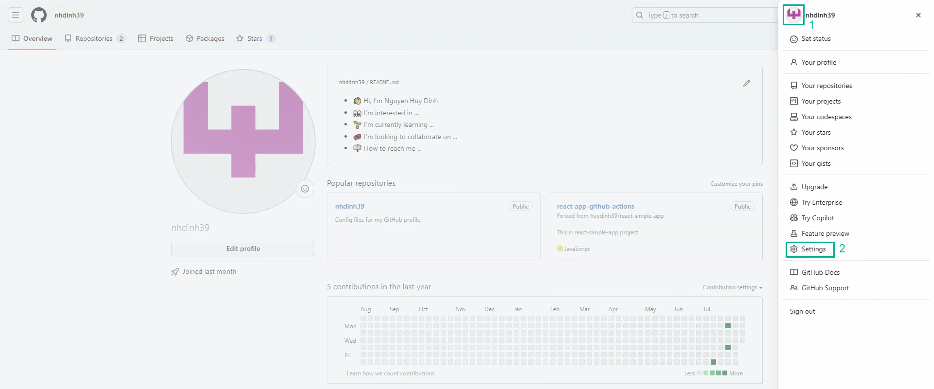 Create Github Access Token Deploy Hugo Website With Github Pages